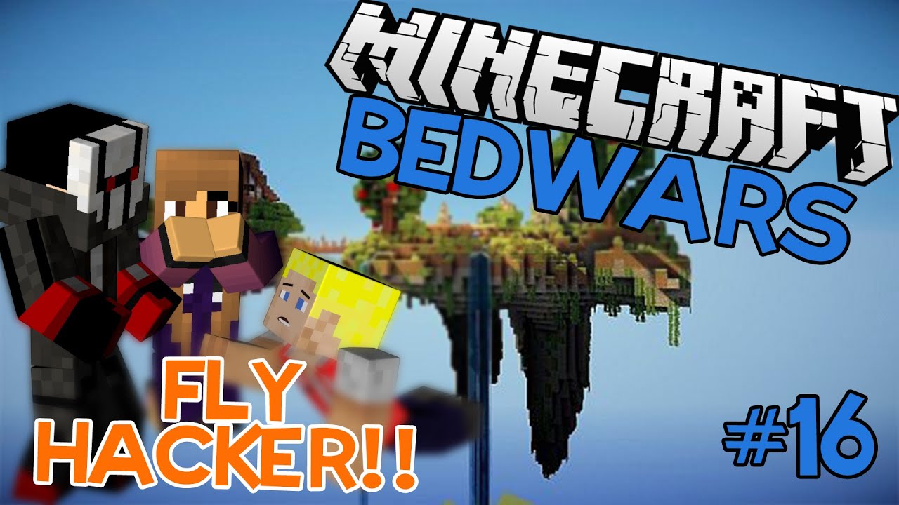 DER HACKER IS´ FLY - MINECRAFT BEDWARS | CastCrafter - YouTube