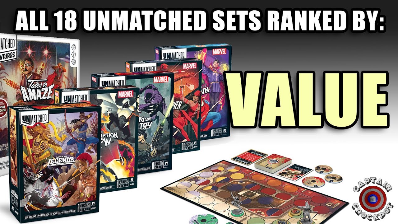 All 18 Unmatched Sets Ranked By: VALUE - YouTube