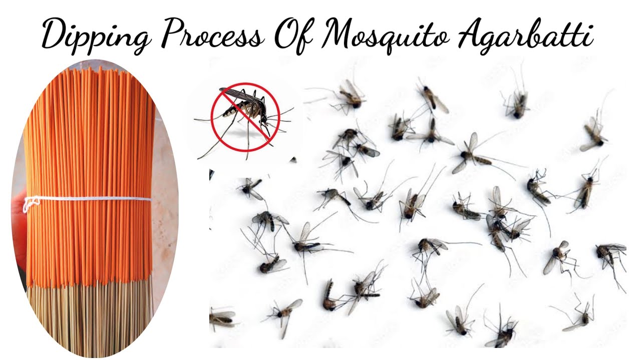 Mosquito Agarbatti Dipping Process | Mosquito Agarbatti Dipping Formula ...