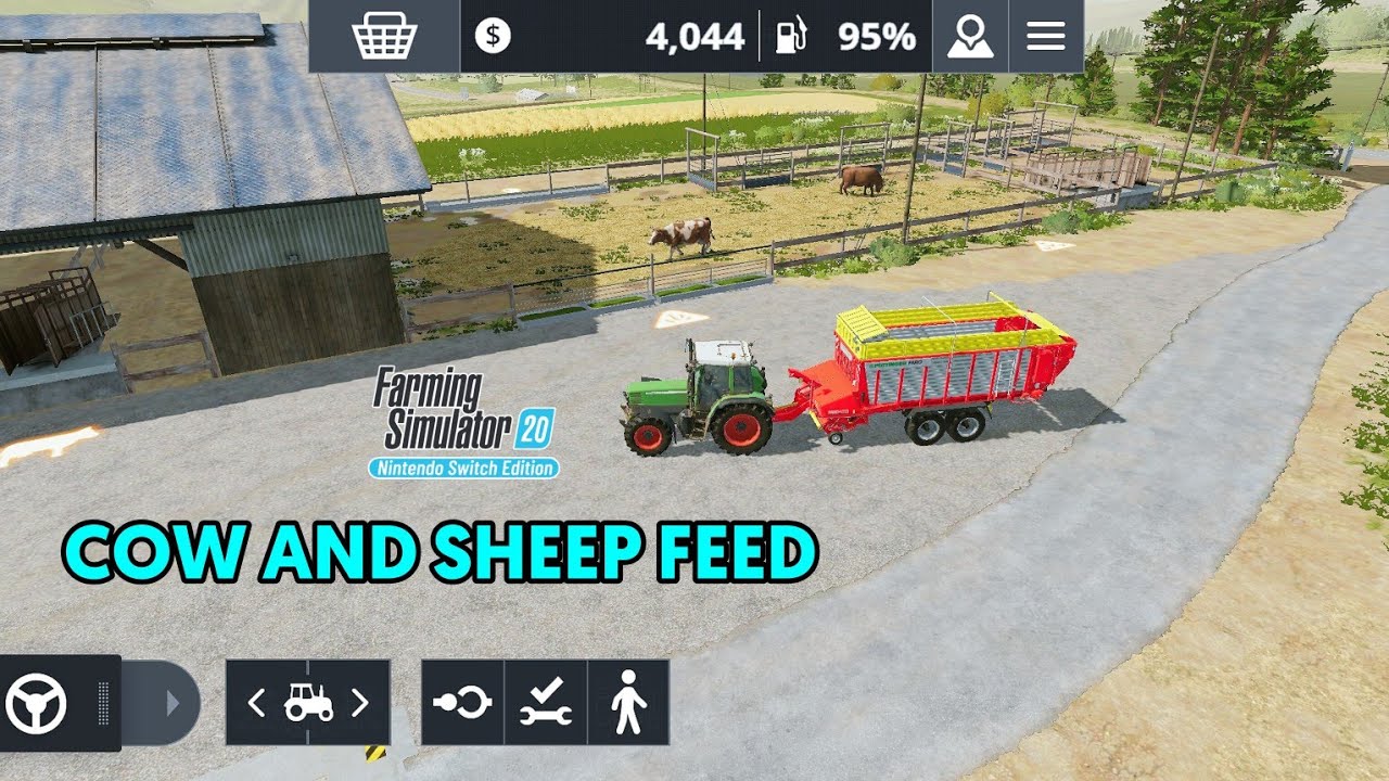 How to make food for cows in farming simulator 20 | farming simulator ...