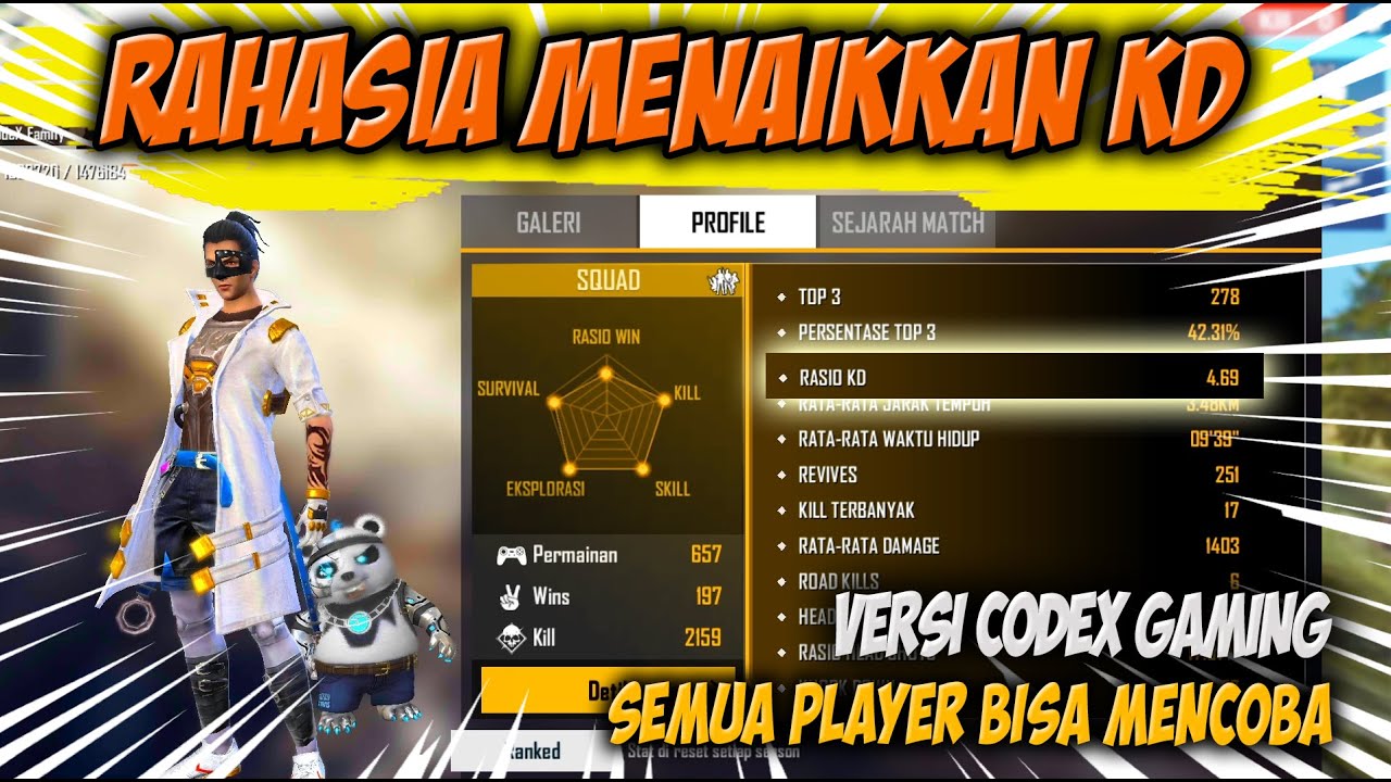 RAHASIA MENAIKKAN KD RANKED DENGAN MUDAH VERSI CODEX GAMING - YouTube