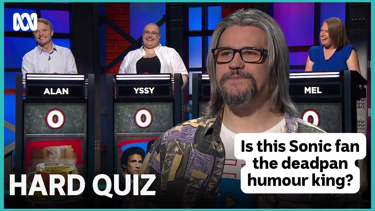 The very definition of deadpan humour | Hard Quiz | ABC iview - YouTube
