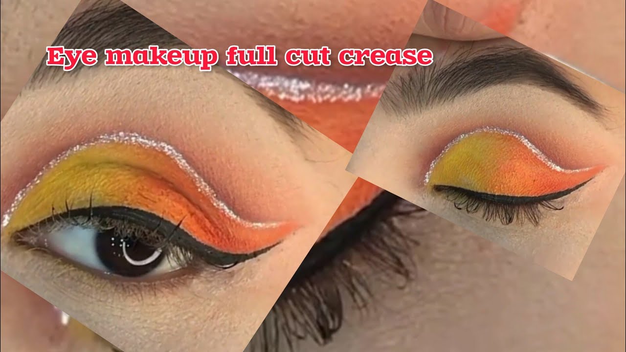 Simple Eye makeup | Full cut crease Eye makeup #foryou #redeyemakeup # ...
