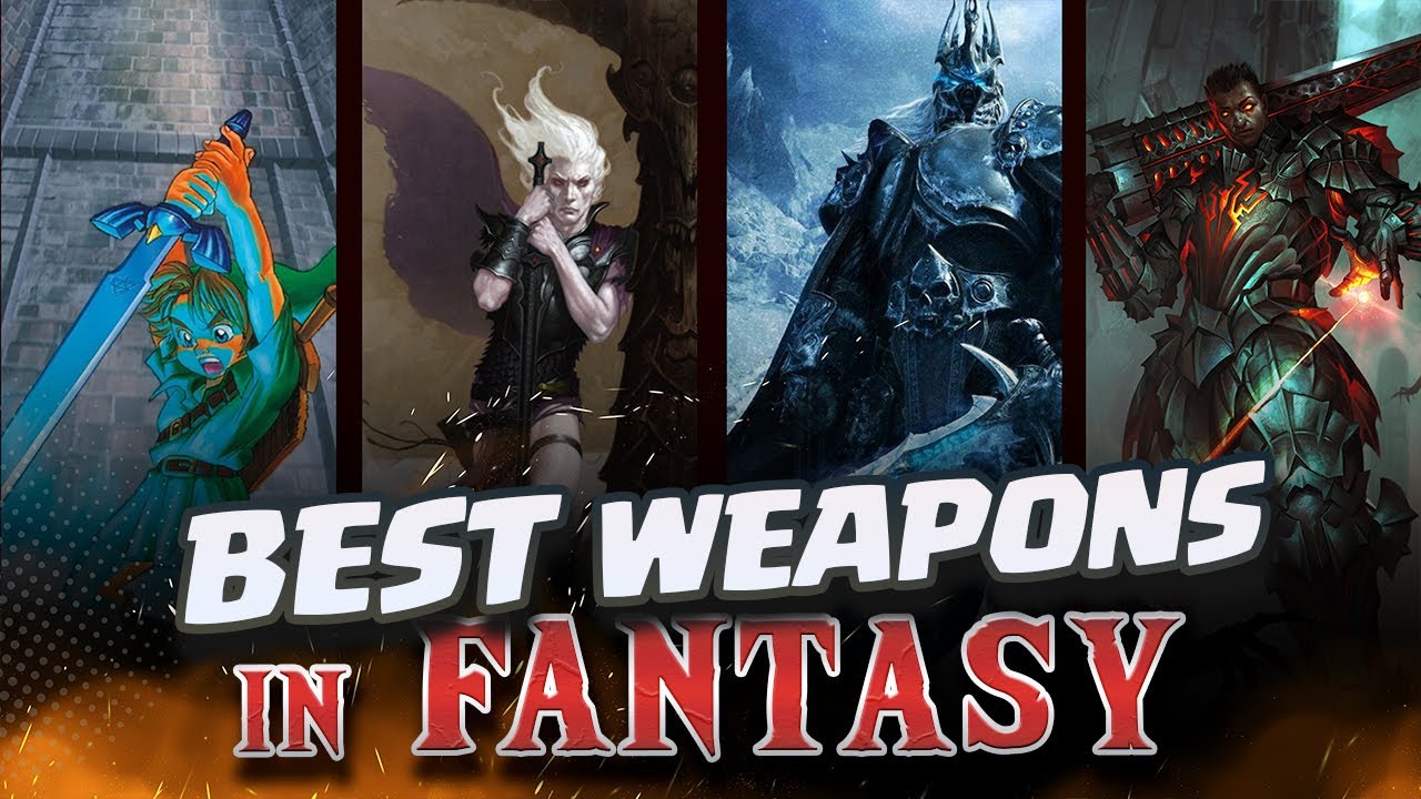 Top 25 Most Iconic Fantasy Weapons of All Time - YouTube
