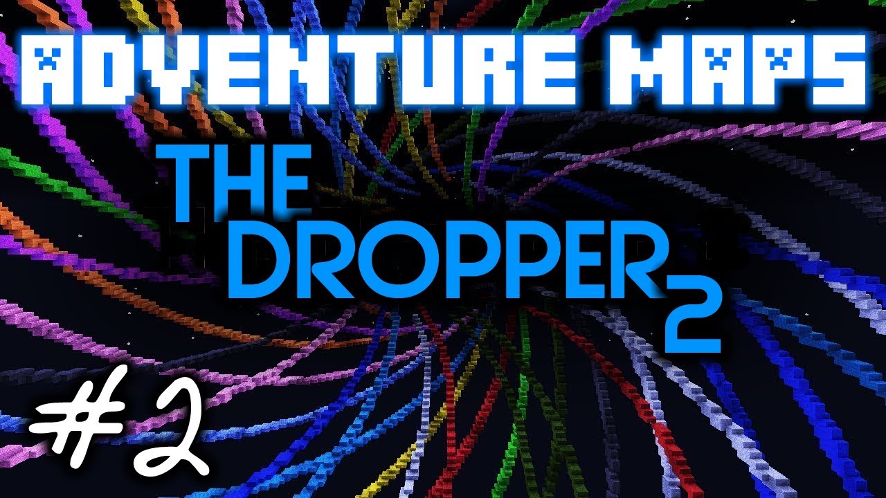 Minecraft: Adventure Maps - Dropper 2 (Part 2) - YouTube