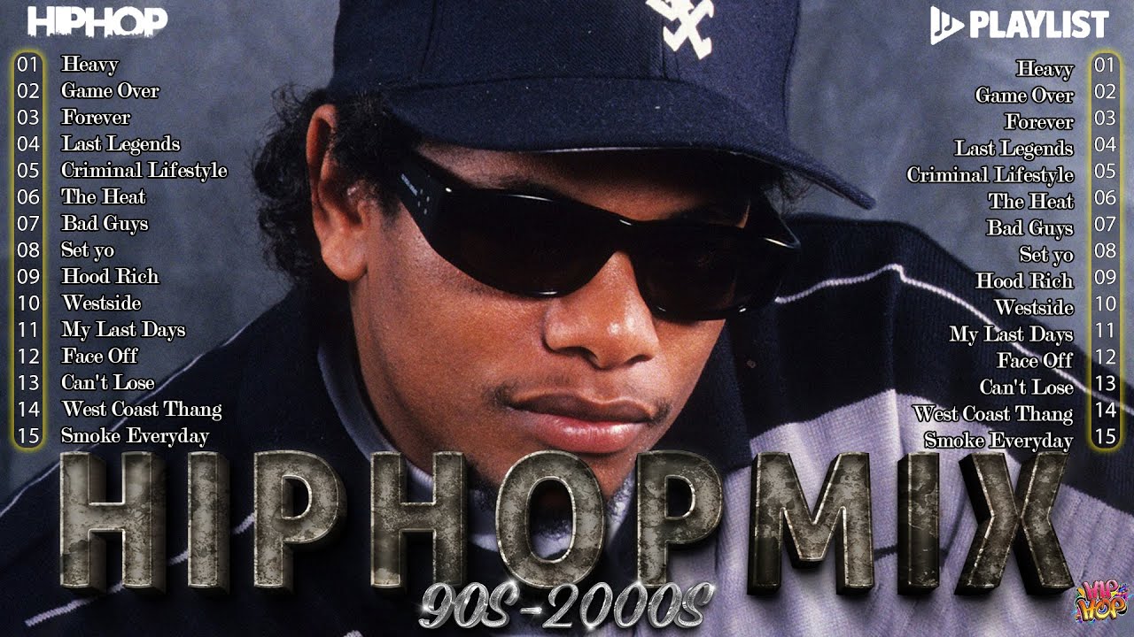 90s 2000s HIPHOP MIX🎈🎈 Eazy E, 50 Cent, Eminem, Coolio, 2Pac,Snoop Dogg ...