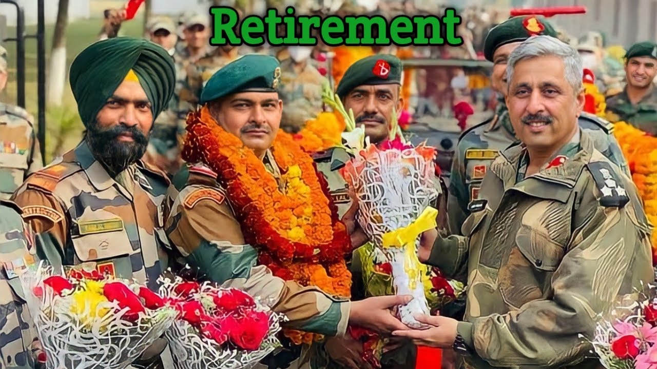 INDIAN ARMY Retirement Age | AN Defence - YouTube