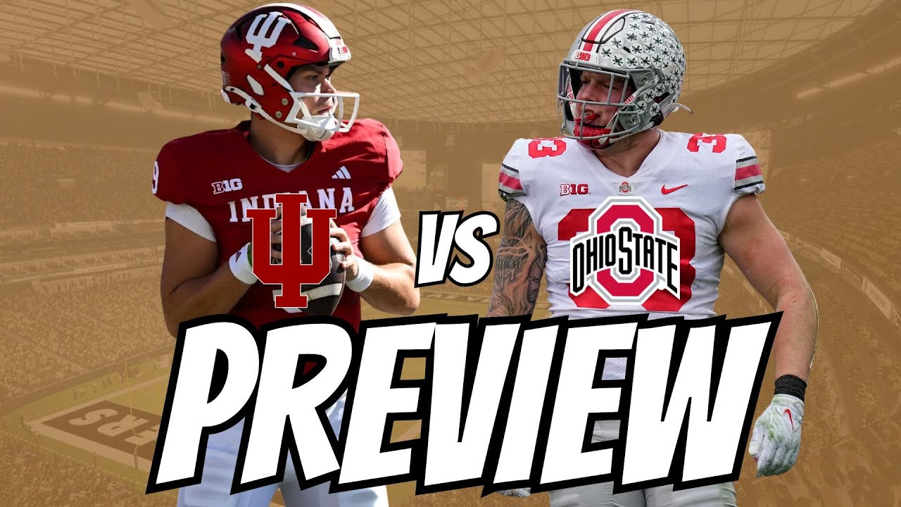 INDIANA VS OHIO STATE PREVIEW & PREDICTION | 2024 WEEK 13 - YouTube