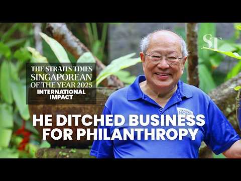 Singaporean businessman spends 20 years helping poor children in Cambodia and Nepal