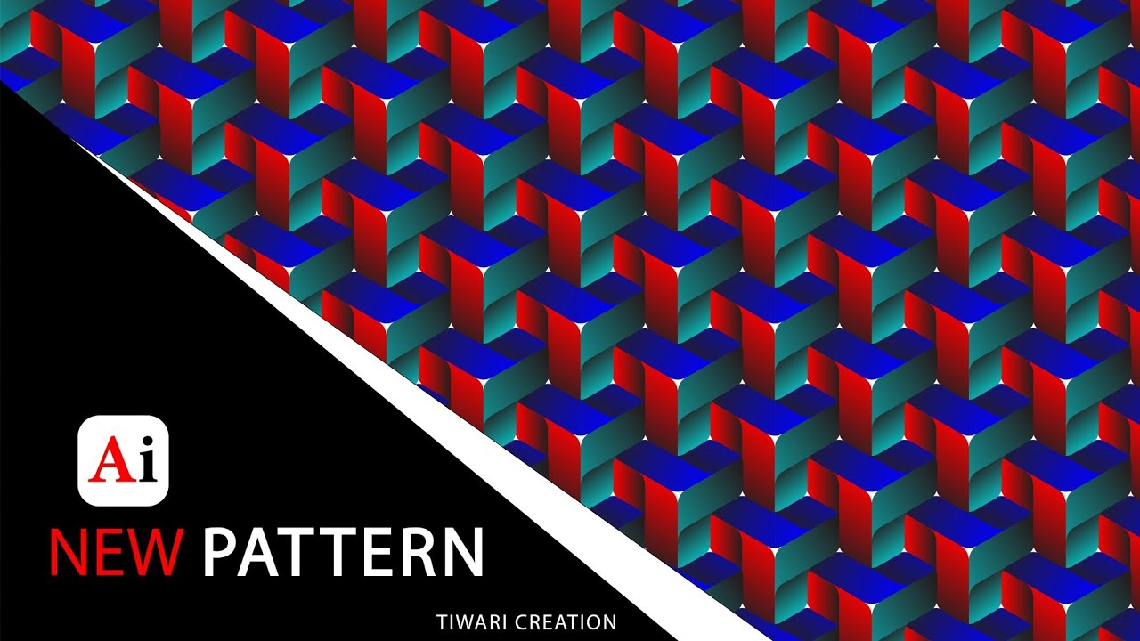 How to make pattern design with polygon tool | adobe illustrator by ...