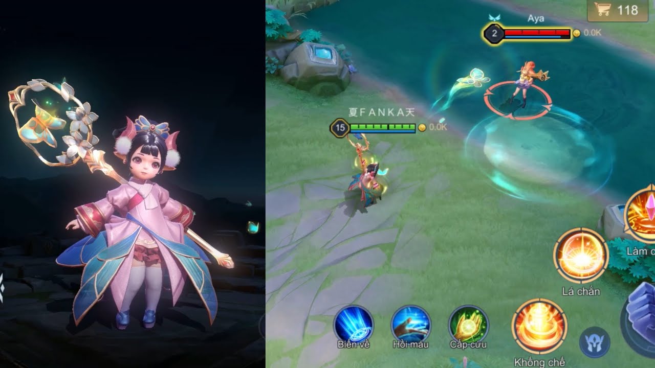 Trang phục Alice Bé Du Xuân (Hiệu ứng + Âm thanh) | Skin Liên Quân ...