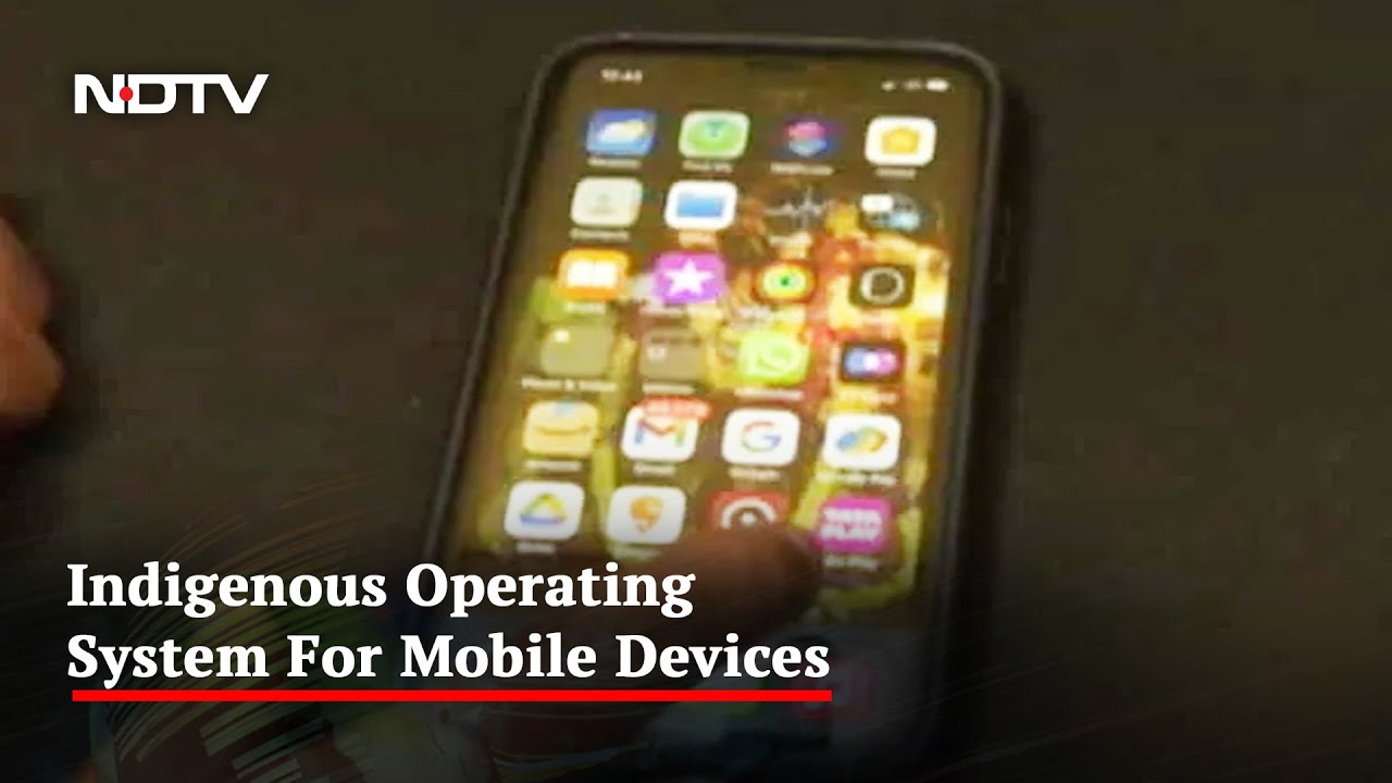 'BharOS': Made-In-India Operating System For Mobile Phones - YouTube