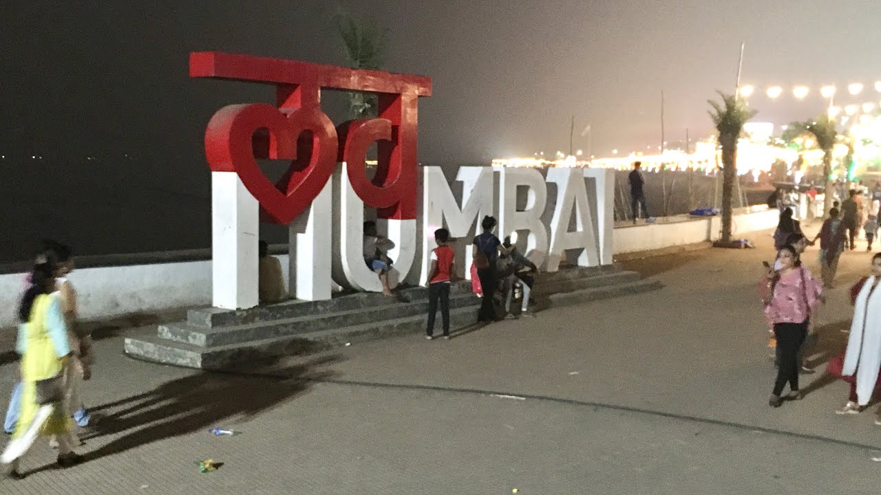 Mumbai's Bandra Reclamation Lighting Decoration for 🎄 Xmas & New Year ...