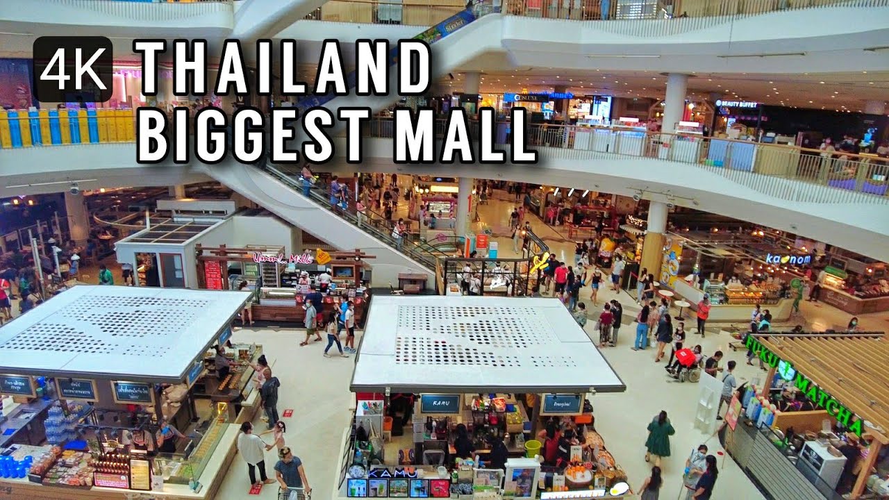 [4K] Walk Through The Biggest Mall In Thailand - Central Plaza Westgate ...