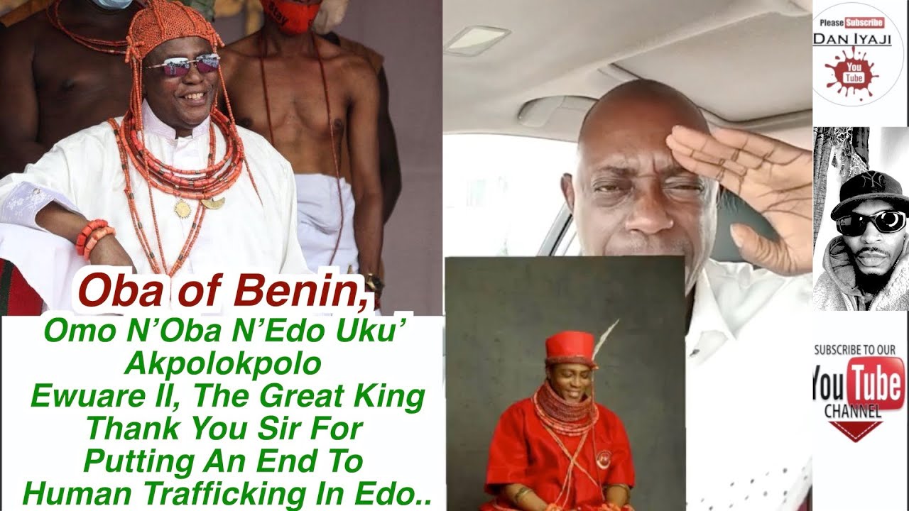 Oba of Benin, The Great King Thank You Sir - YouTube