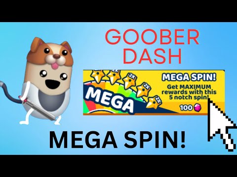 GOOBER DASH - MEGA SPIN! Showcase - YouTube