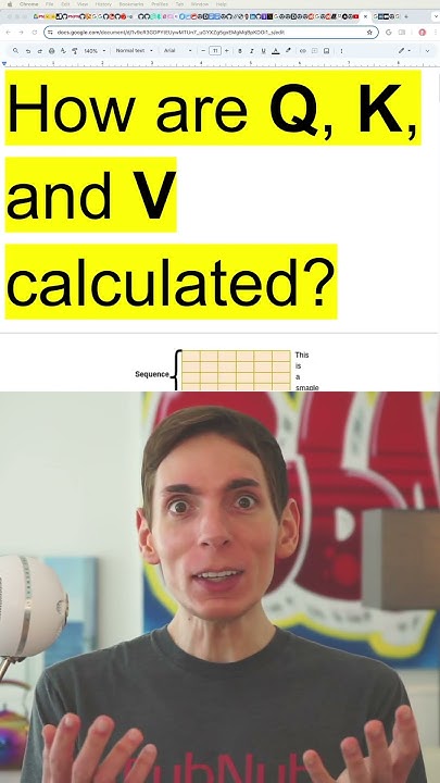 Transformer Model: Query, Key, and Value Calculation Explained - YouTube