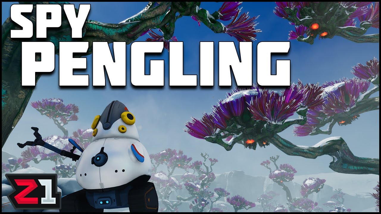 Building the Spy Pengling and Exploring ! Subnautica Below Zero ...