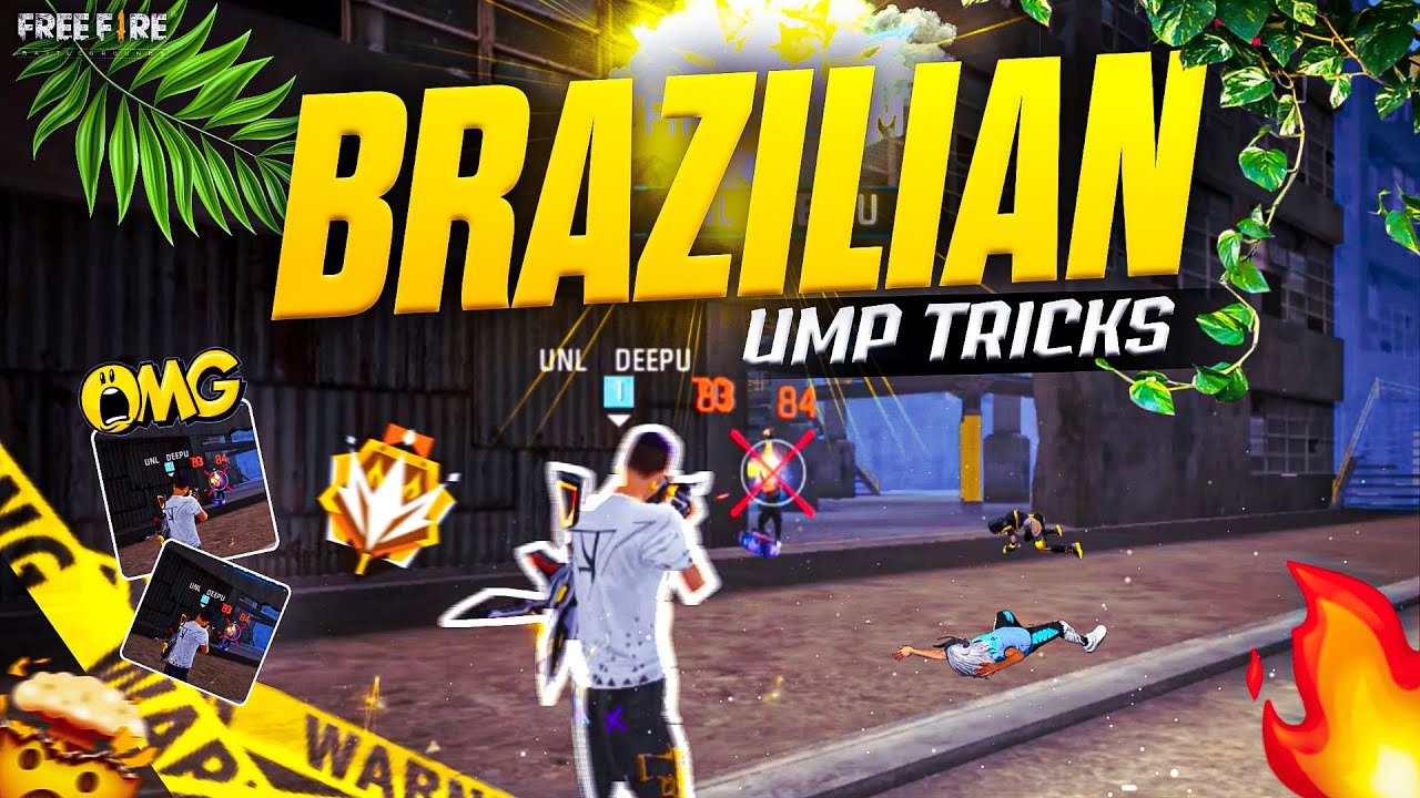 Brazilian Players Secret Ump Headshot & No Recoil Setting | Only Red Number Smg Accuracy Trick ...