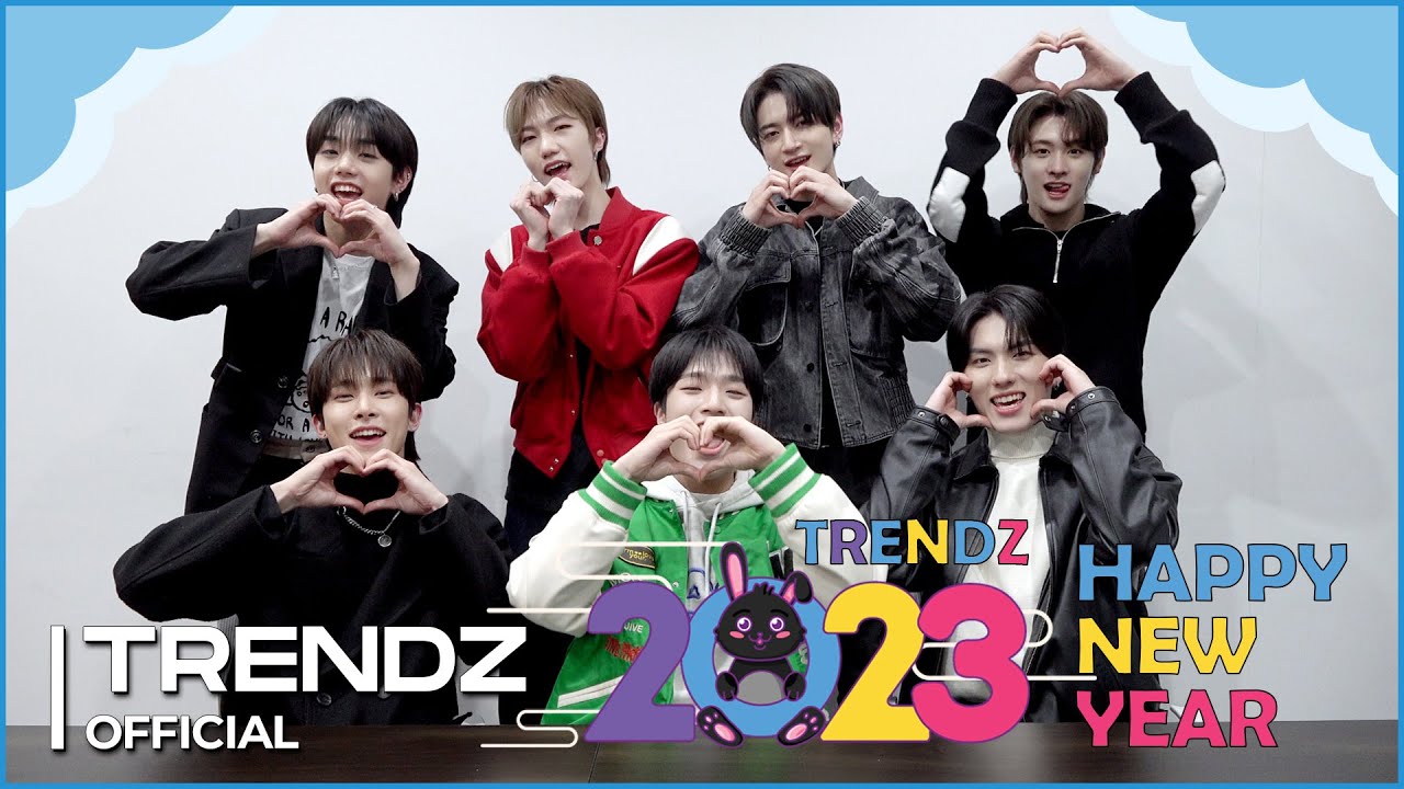 TRENDZ(트렌드지) 2023 계묘년 새해 인사 메시지 | HAPPY NEW YEAR, FRIENDZ💙 - YouTube