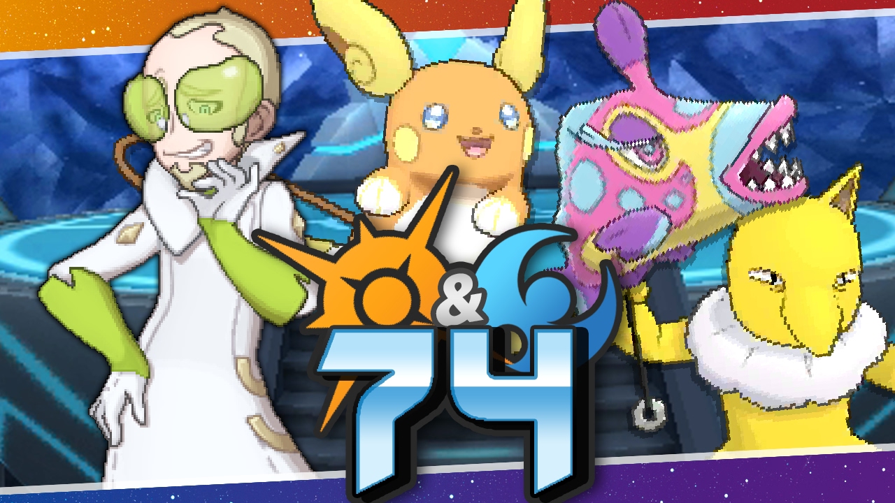 Pokémon Sun and Moon - Episode 74 | Champion Title Defense VS Aether ...