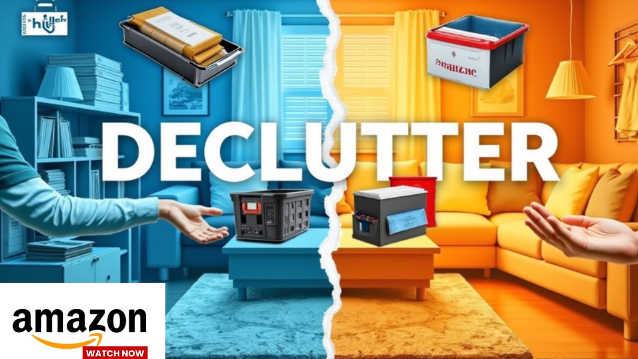 Home Organization Made Easy: Best Amazon Finds to Declutter Your Space - YouTube