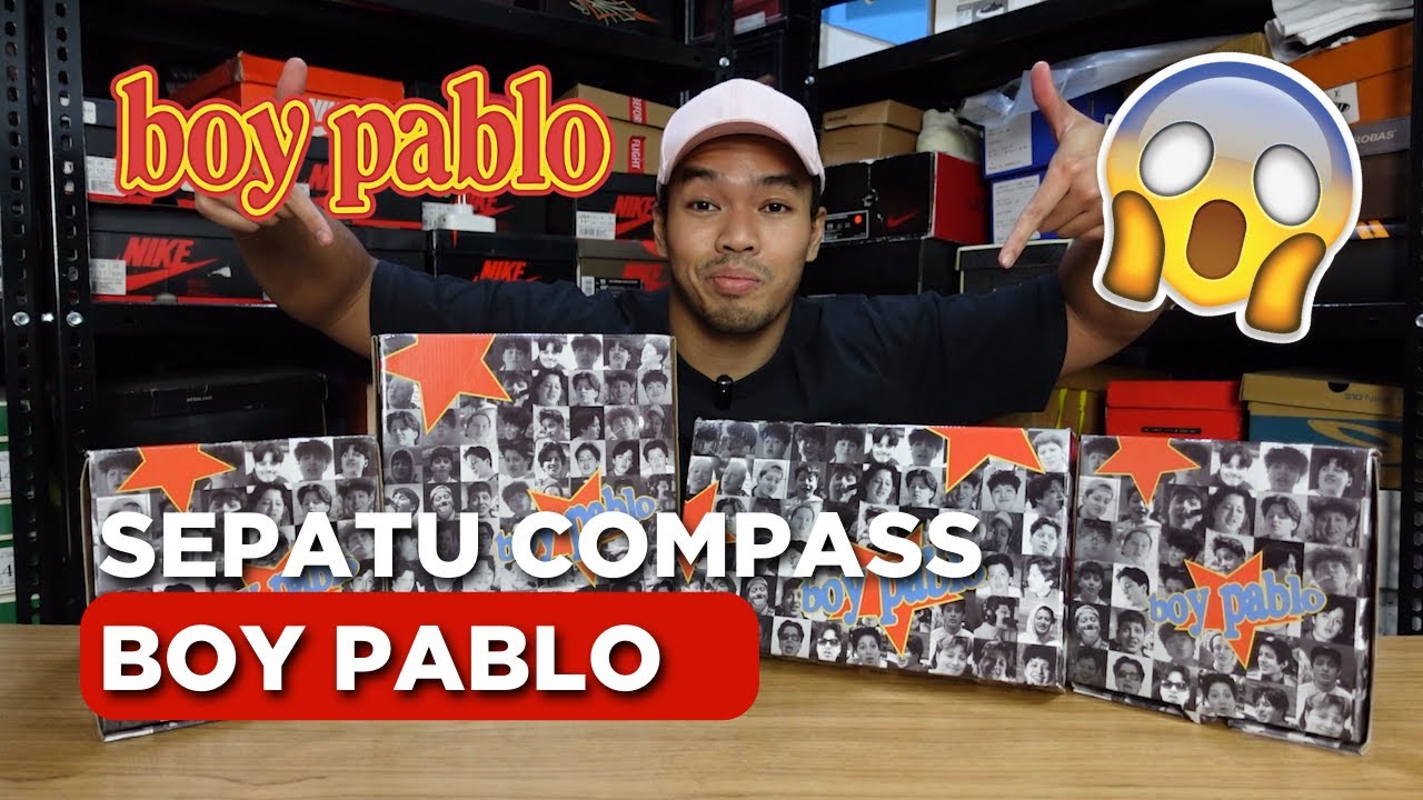 Akhirnya dapet sepatu ghoib! | SEPATU COMPASS x BOY PABLO - YouTube