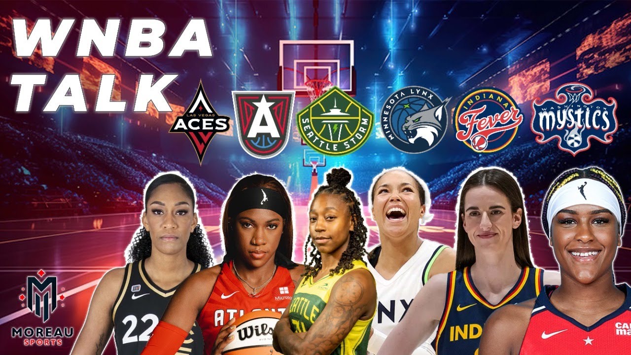 WNBA Talk!!! Star Power! Caitlin Clark vs. Mystics | Rhyne Howard, A'ja ...