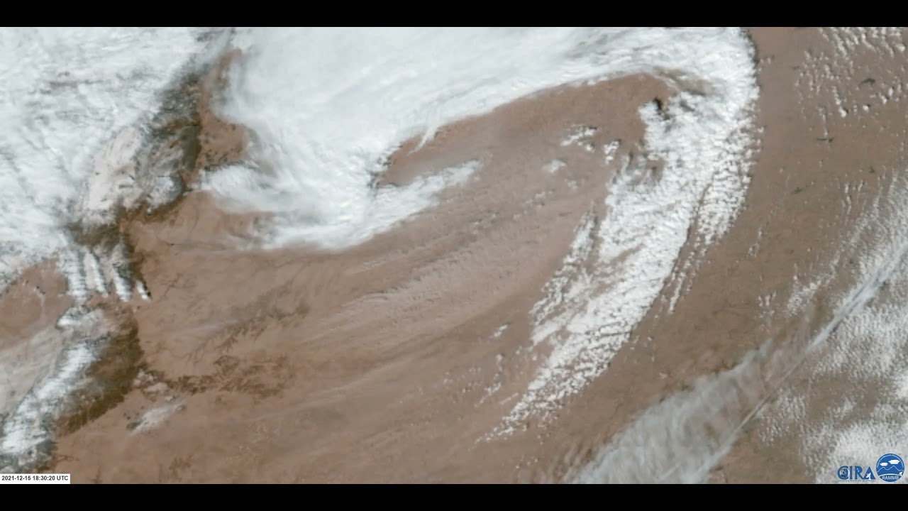 Satellite Imagery Captures Massive Dust Storm Sweep Across Great Plains ...