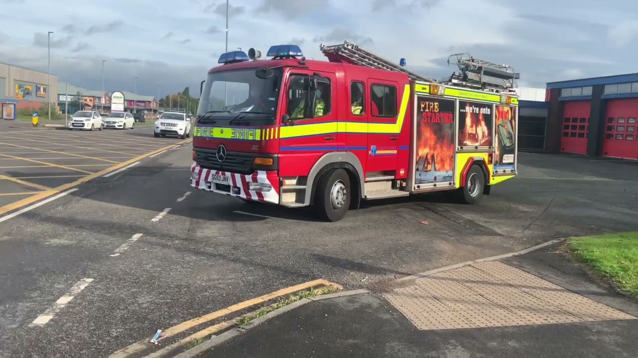 Warrington Fire Station/Reserve/Turnout - YouTube