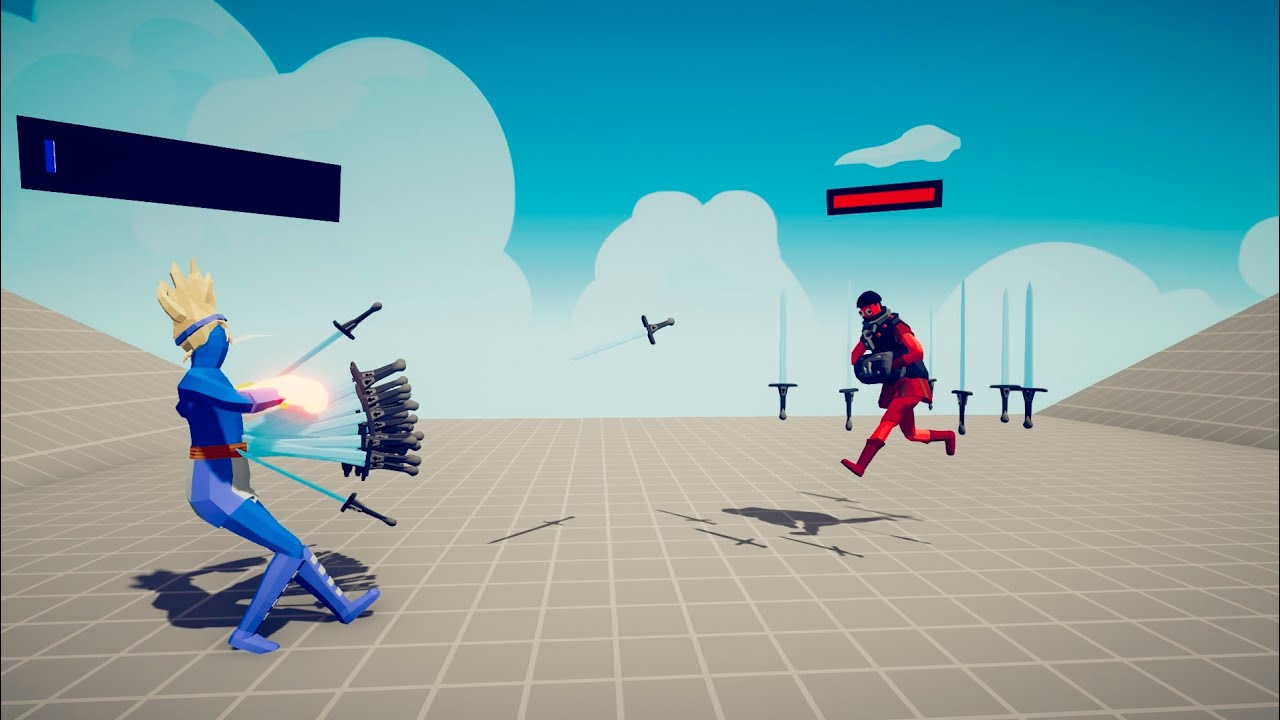 Swordcaster Vs Every Unit Totally Accurate Battle Simulator Youtube