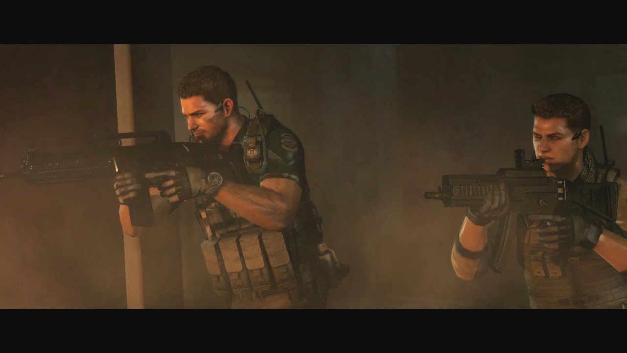 RESIDENT EVIL 6 Gameplay - Chris Story - Chapter 1 | 2 Player Split ...