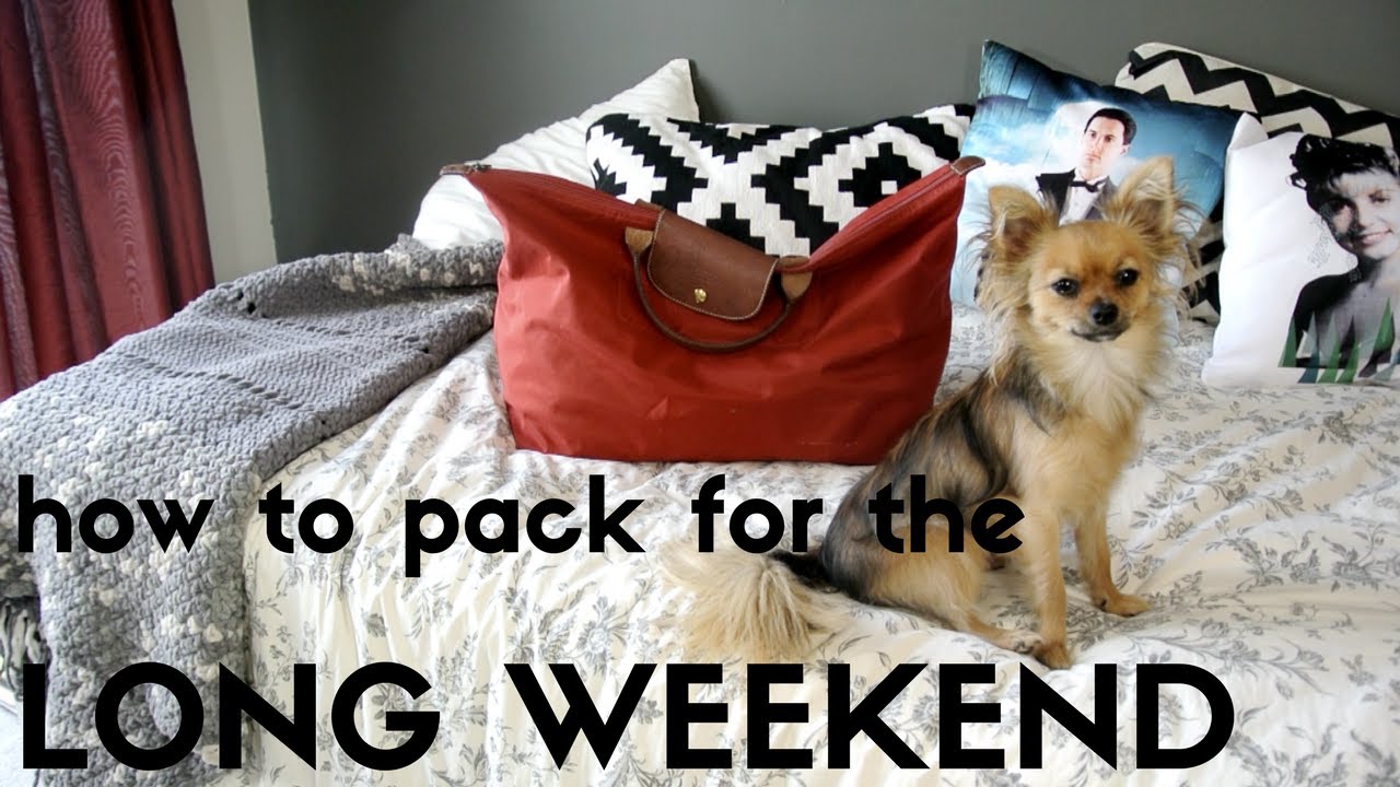 How To Pack For a Long Weekend! | Travel | rsXlife - YouTube