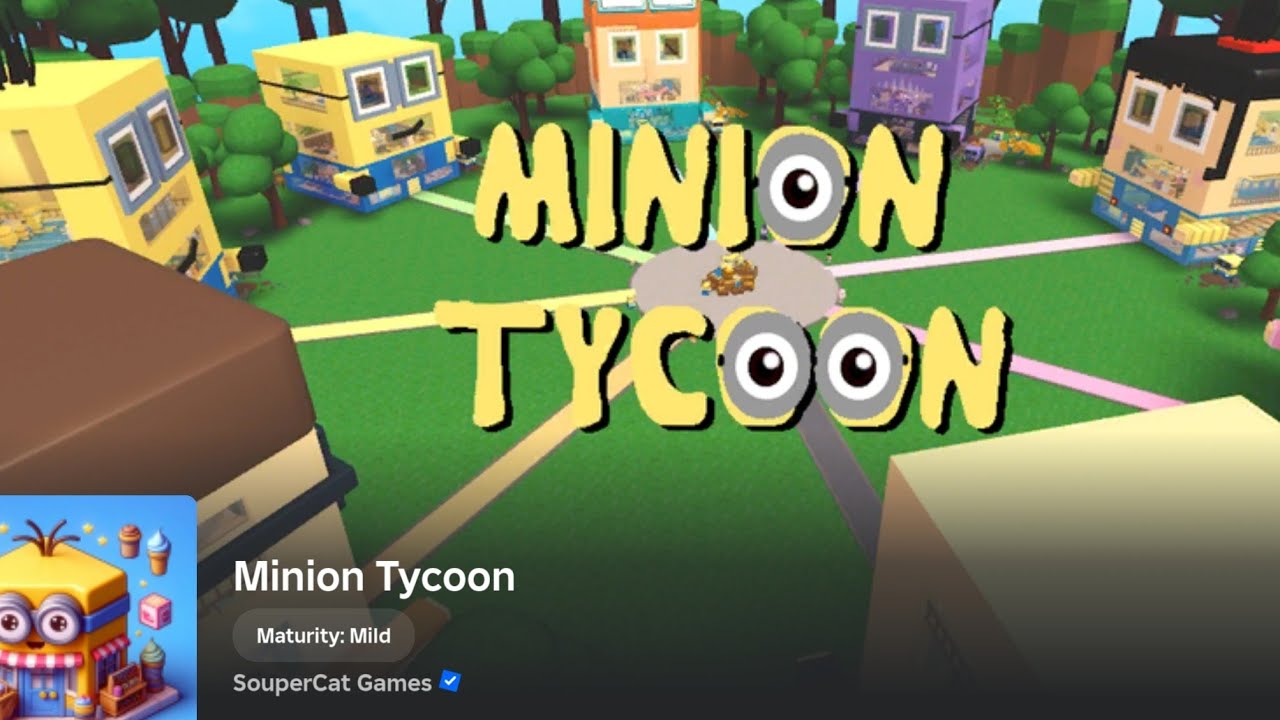ROBLOX || MINION TYCOON 🧽 || GAME NYA SESERU INI 😱 - YouTube