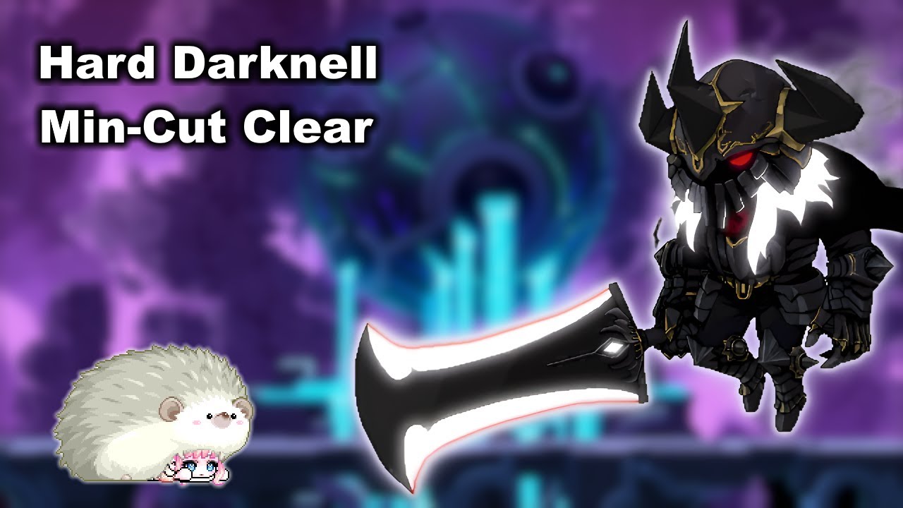 MapleStory - Angelic Buster Hard Darknell Min-Cut Solo - YouTube