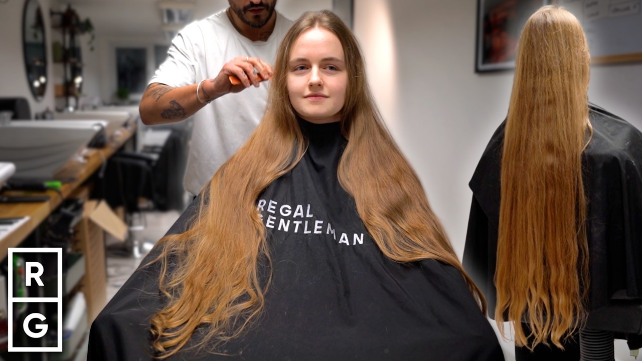 The BIGGEST Transformation We've Done... BY FAR! 22 Years of Long Hair ...