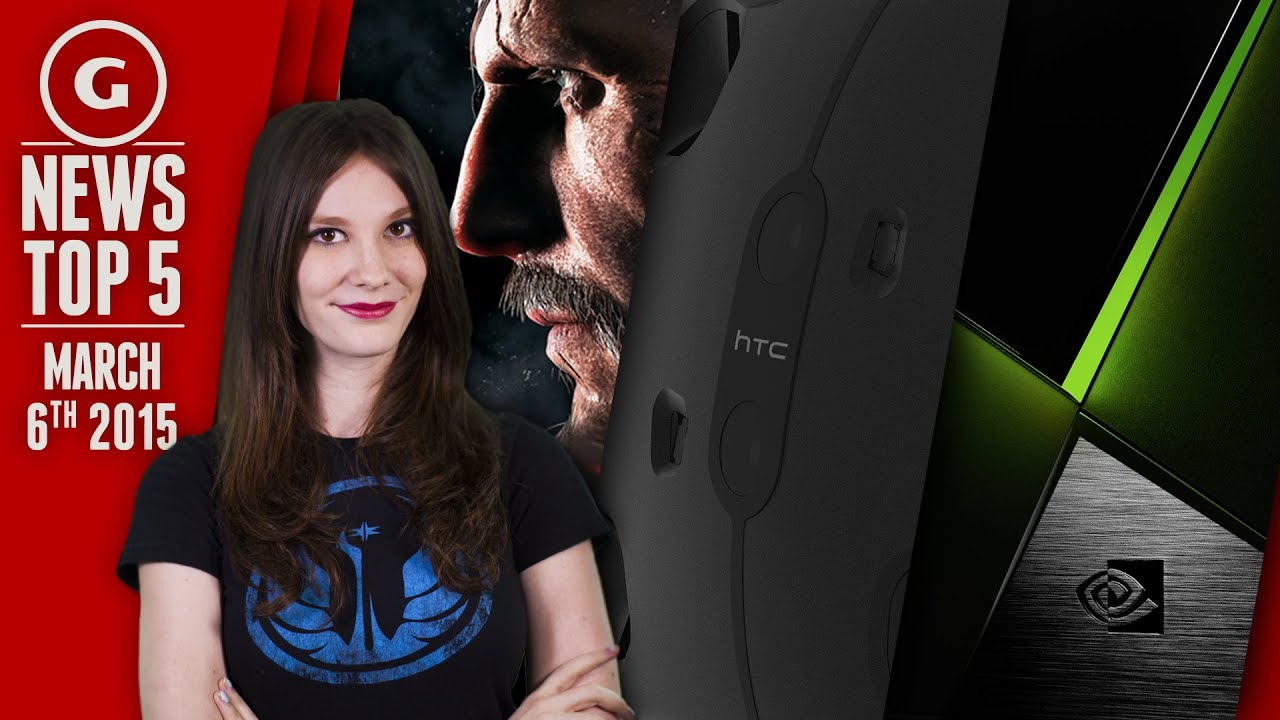 Valve VR, Nvidia Shield, and PlayStation Goofs! - GS News Top 5 - YouTube