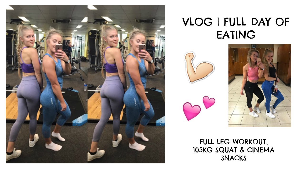 FULL DAY OF EATING | VLOG WITH @FITTOLIFT - 105KG SQUAT - YouTube
