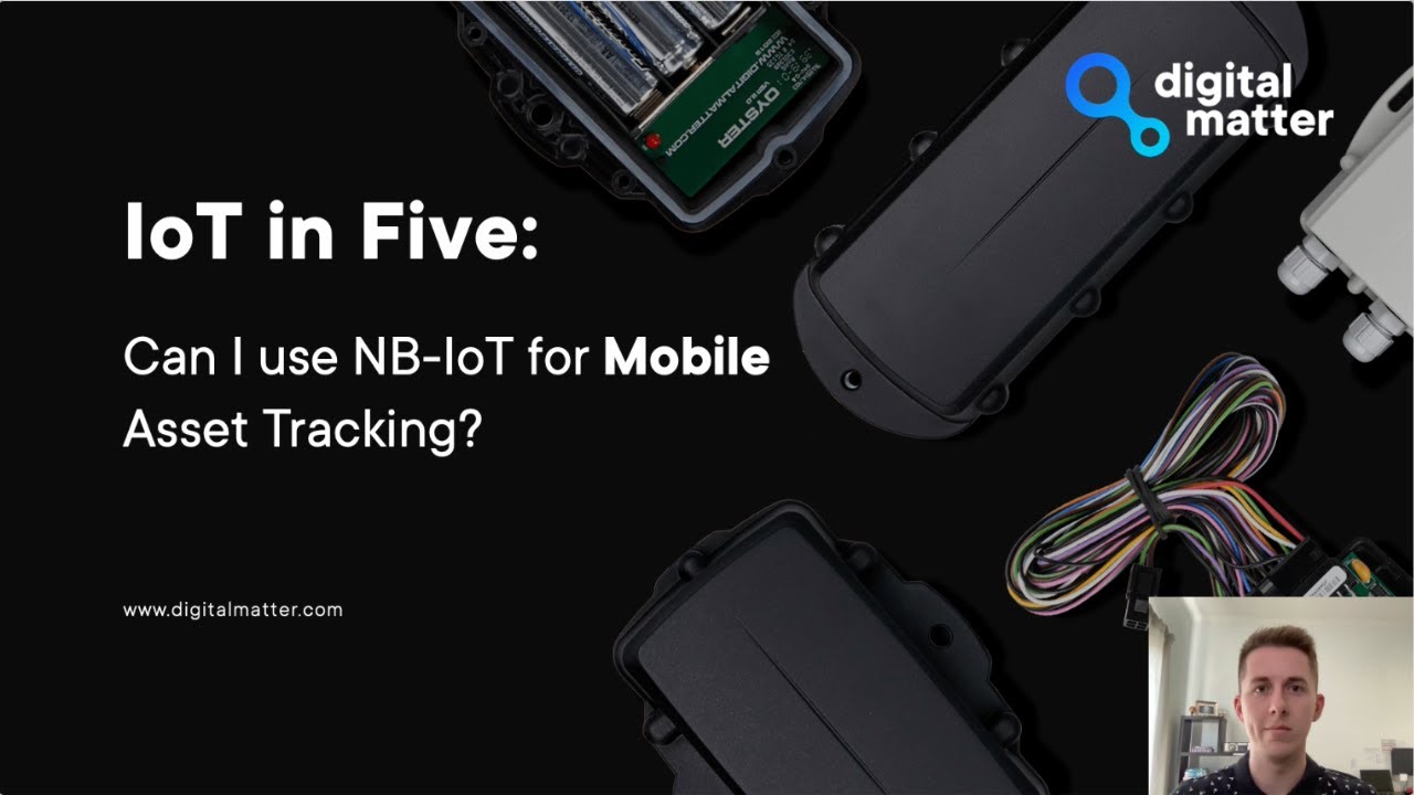 IoT in Five: NB-IoT for Mobile Asset Tracking - YouTube