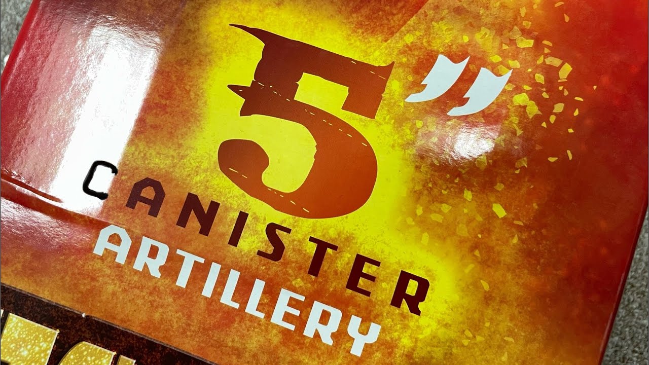 5” Nightmare Firework Canister Shells - YouTube