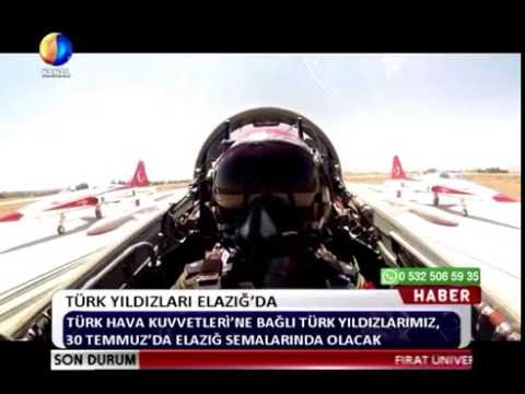 Kanal Fırat Haber - Türk Yıldızları Elazığ'da