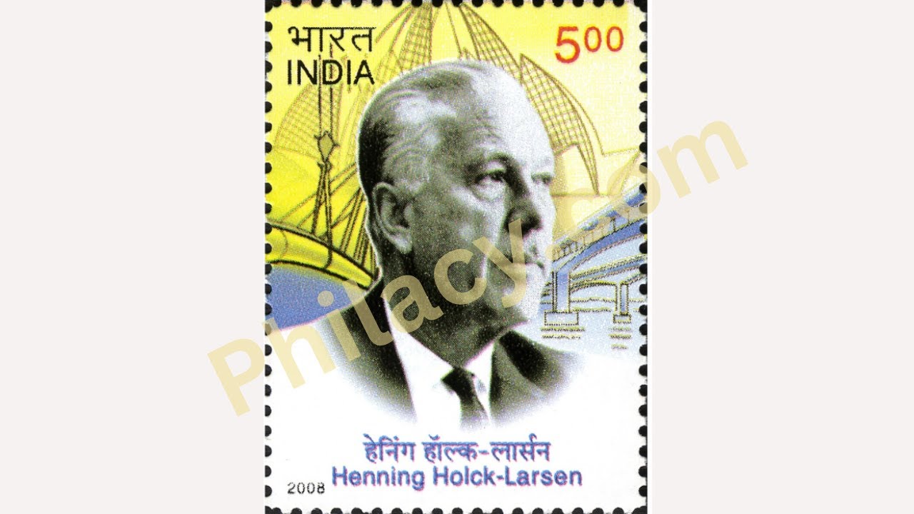 Henning Holck-Larsen Indian Stamp – Buy Online From Philacy - YouTube