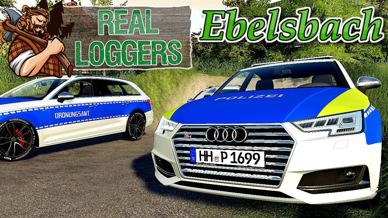 LS19 Ebelsbach - Er klaut einfach das POLIZEI Auto #054 | Farming ...