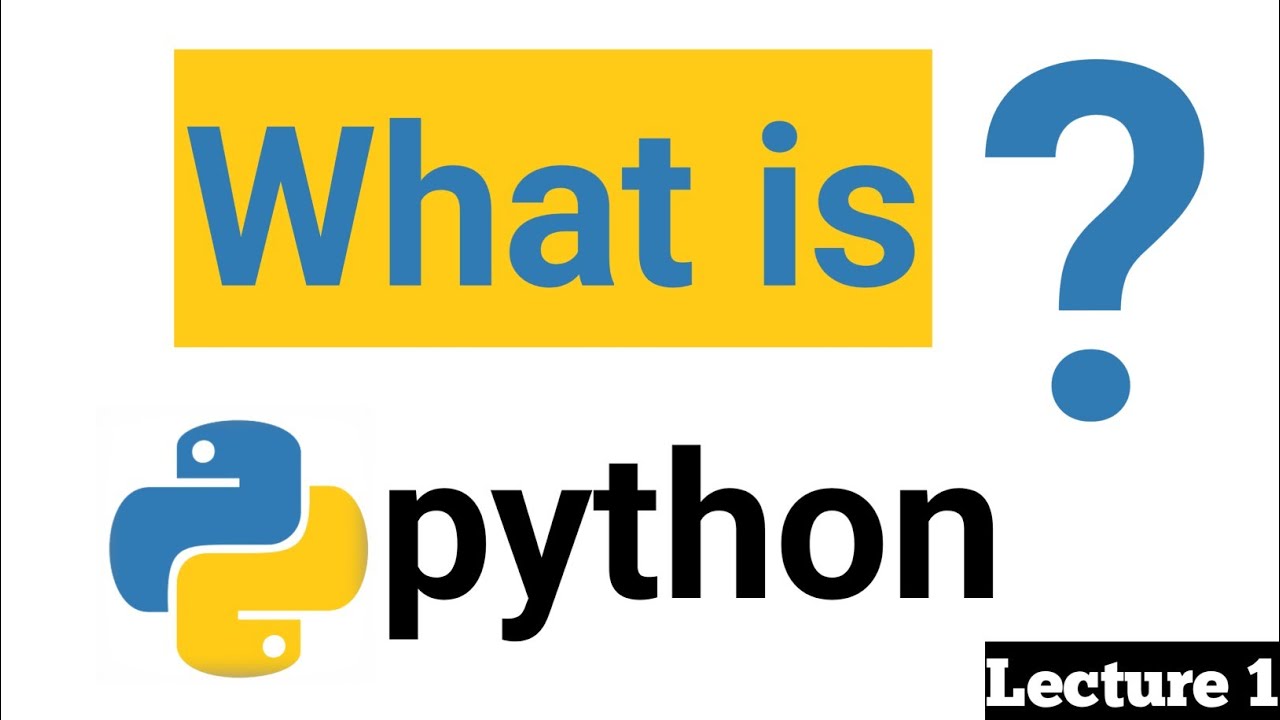 What is python? introduction to python 🐍 | Where python is used | Python for beginners - YouTube