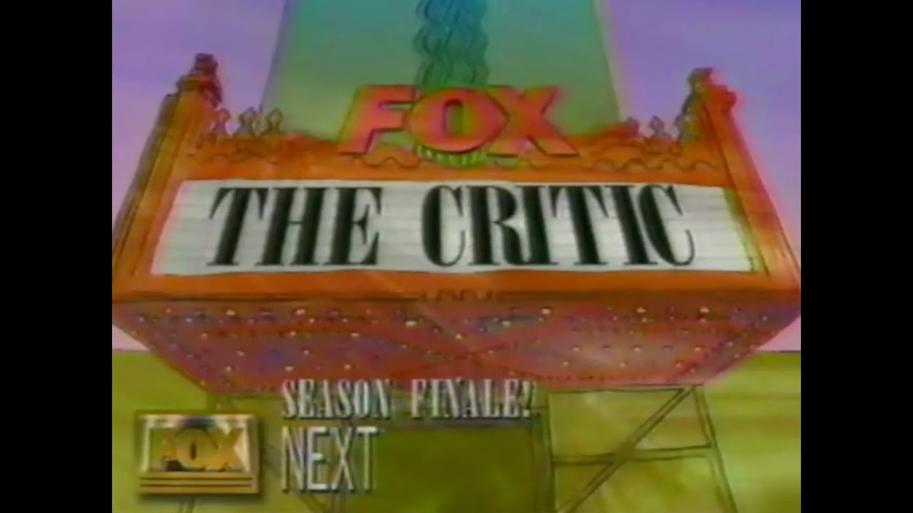 The Critic promo (May 21, 1995) - YouTube