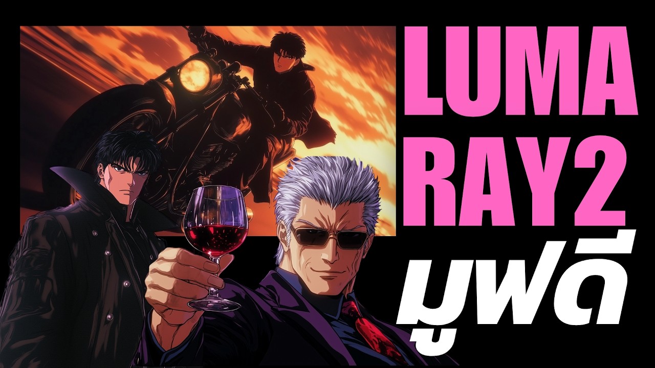พาส่อง Luma Ray2 เจนวิดีโอแนว Anime🔥 - YouTube