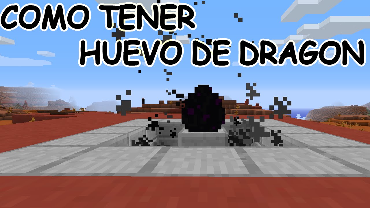 Como Obtener Huevo De Dragon En Minecraft 1 10 Youtube