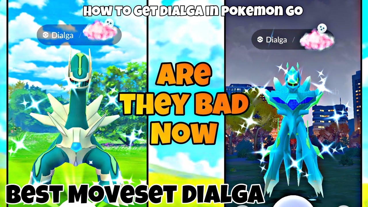 Get Dialga Pokemon Go Shiny | Best Movesets Dialga Pokemon Go - YouTube