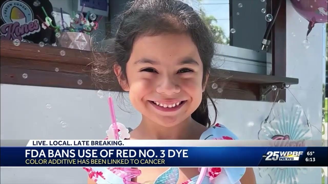 Impact of FDA banning red dye #3 - YouTube