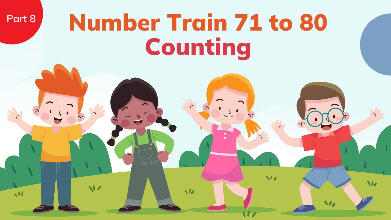 Counting 71 to 80 | Learn Numbers for Kids | Fun Counting in English 🔢 ...